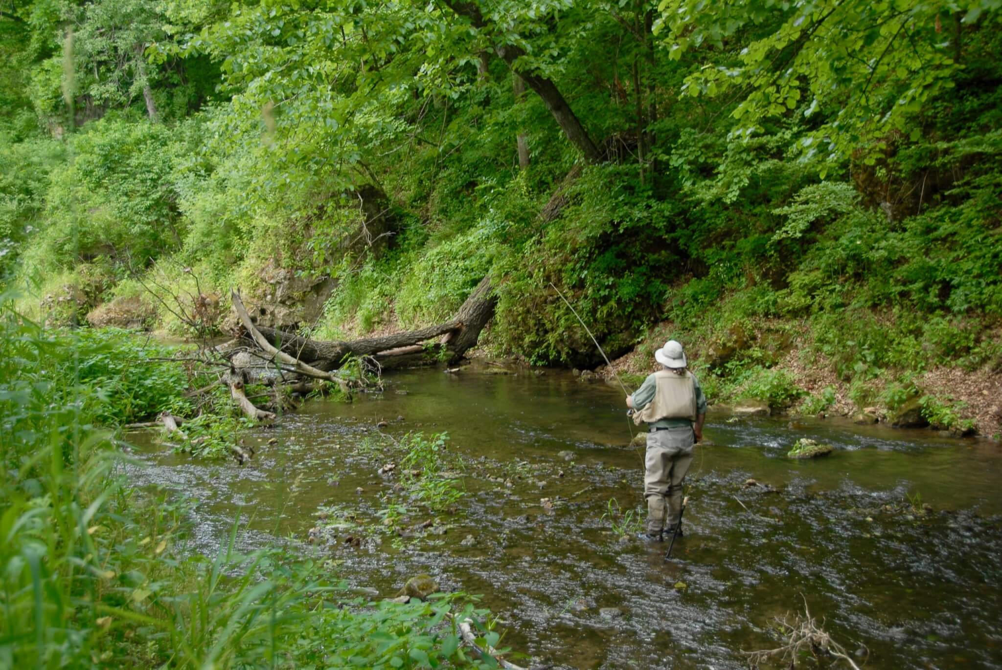 Bloody Run fisherman - River Network