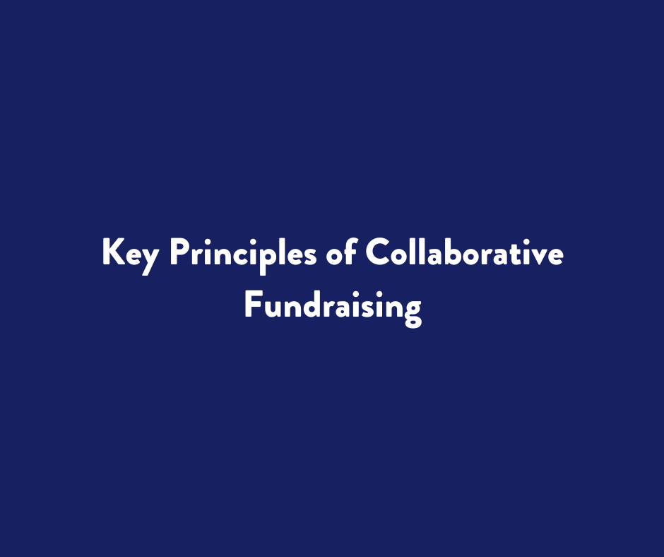 Key Principles of Collaborative Fundraising – River Network